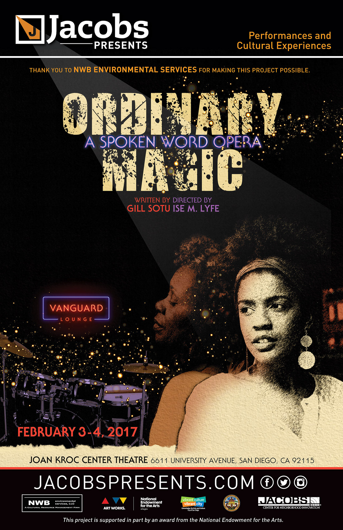SAVE THE DATE - Jacobs Presents Ordinary Magic: A Spoken Work Opera ...