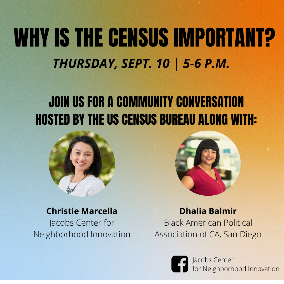 Community Conversation on Thurs. Sept. 10: Why the Census is Important ...